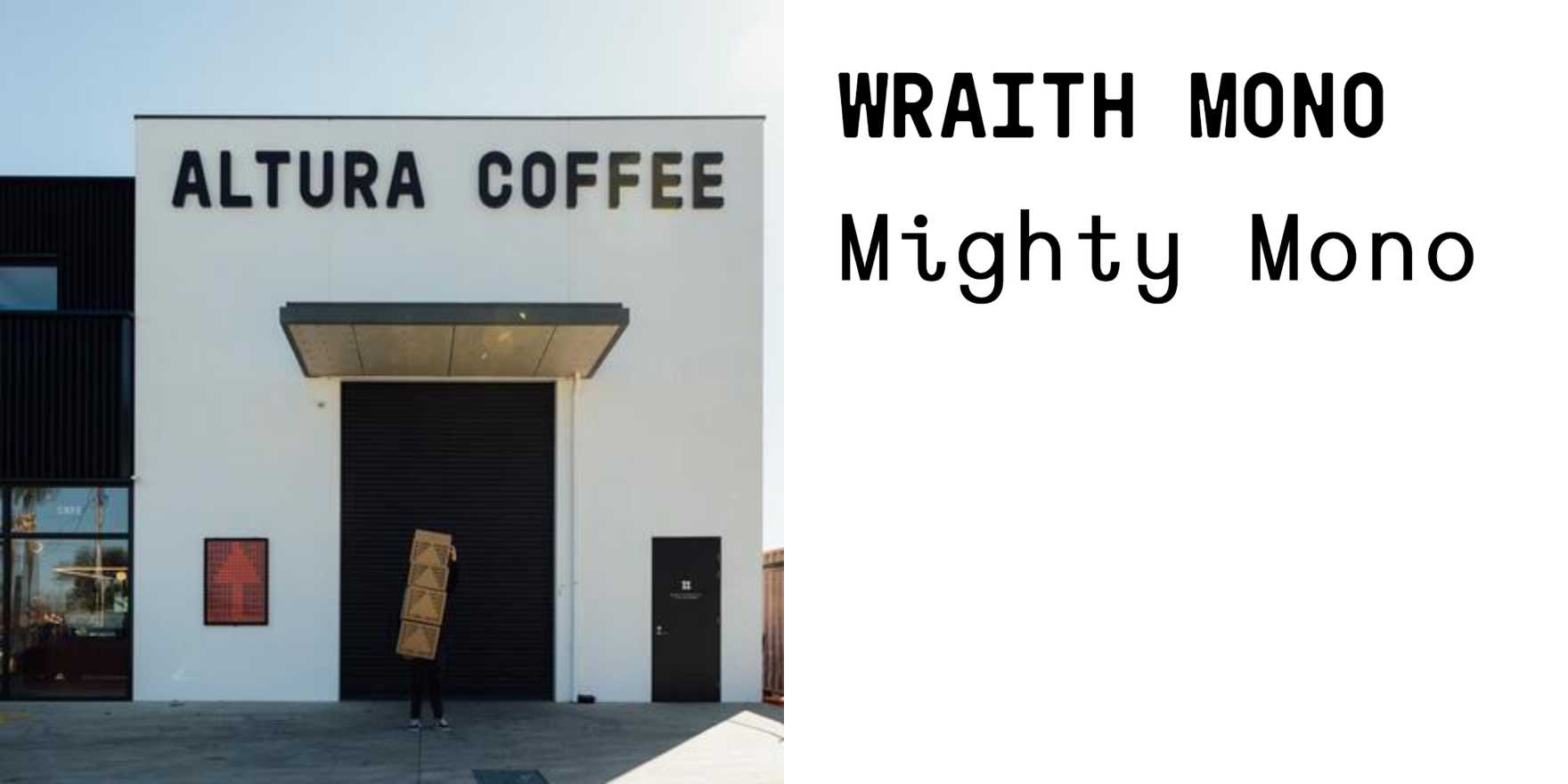 Altura Coffee - Fonts In Use