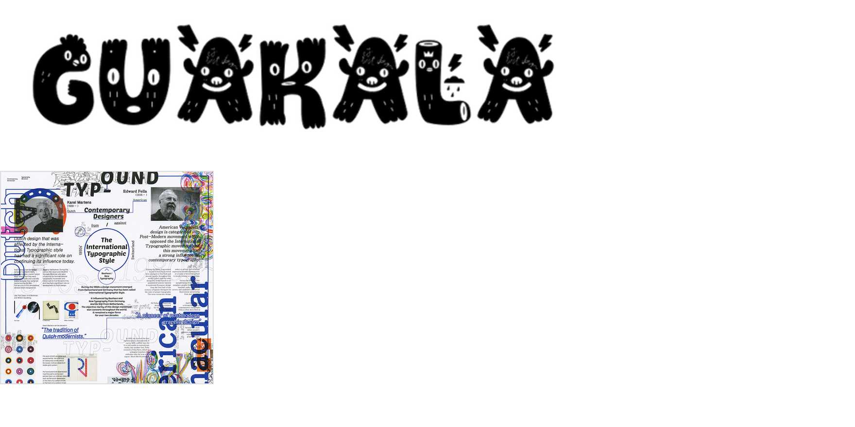 Guakala in use - Fonts In Use