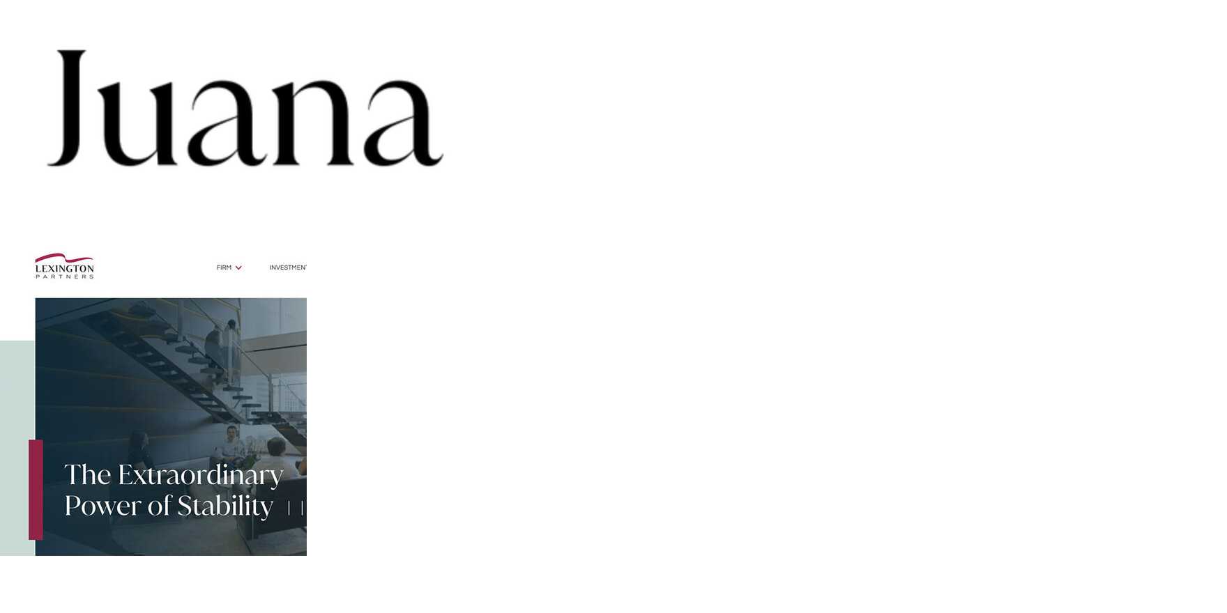 Juana in use - Fonts In Use