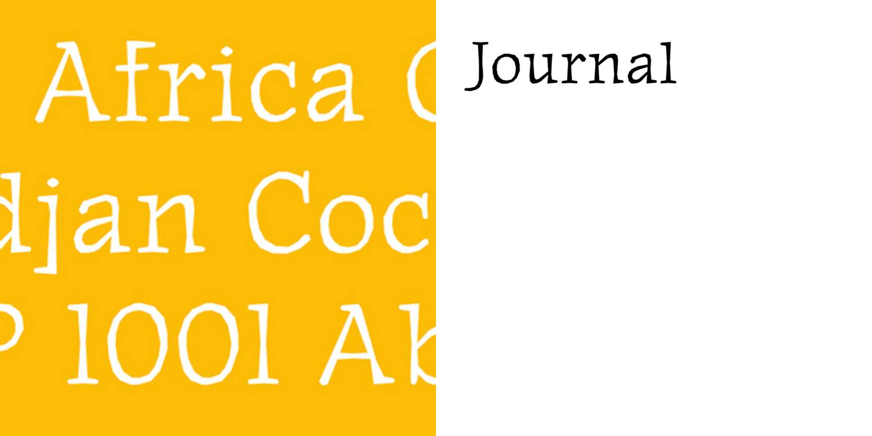Sisu Africa - Fonts In Use