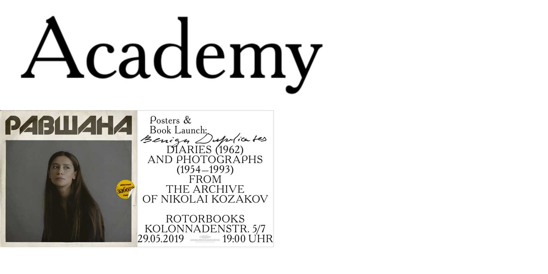 Academy in use - Fonts In Use