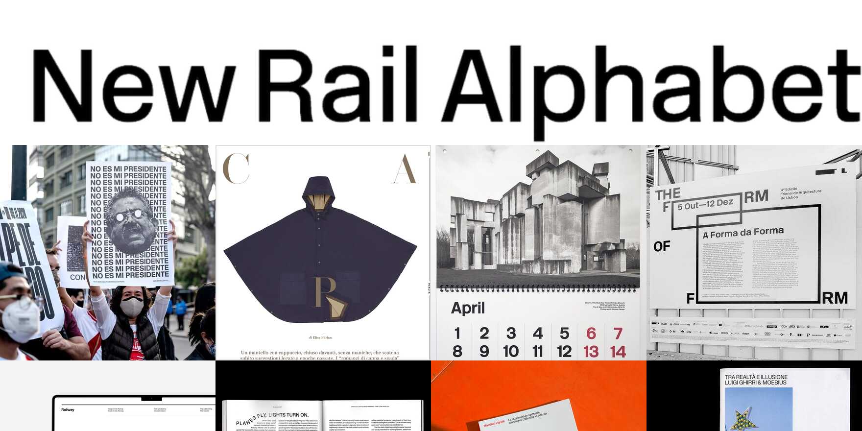 New Rail Alphabet in use - Fonts In Use
