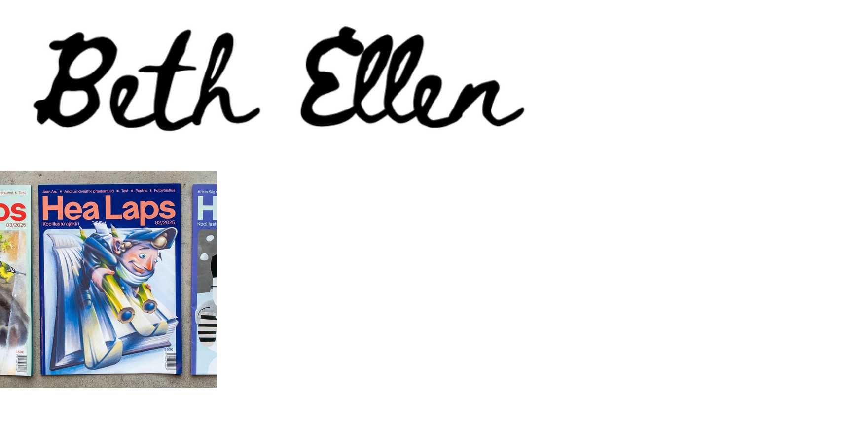 Beth Ellen in use - Fonts In Use