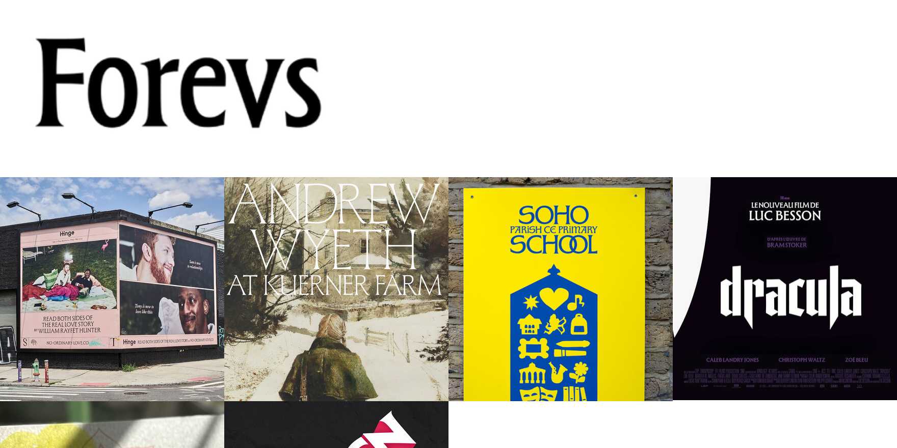 Forevs in use - Fonts In Use
