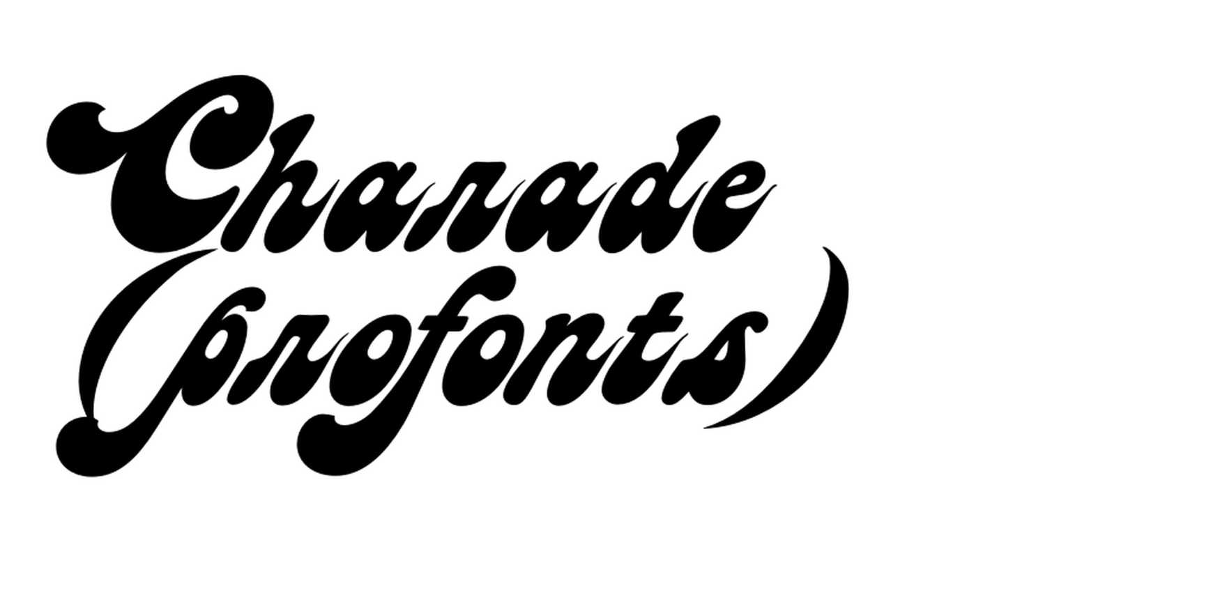 profonts Charade in use - Fonts In Use