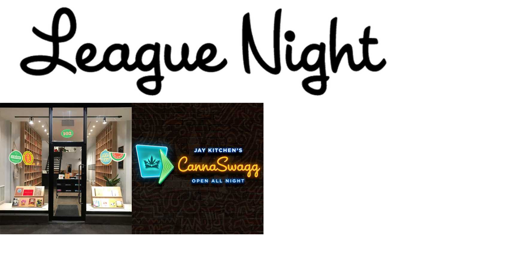 House-a-rama League Night in use - Fonts In Use