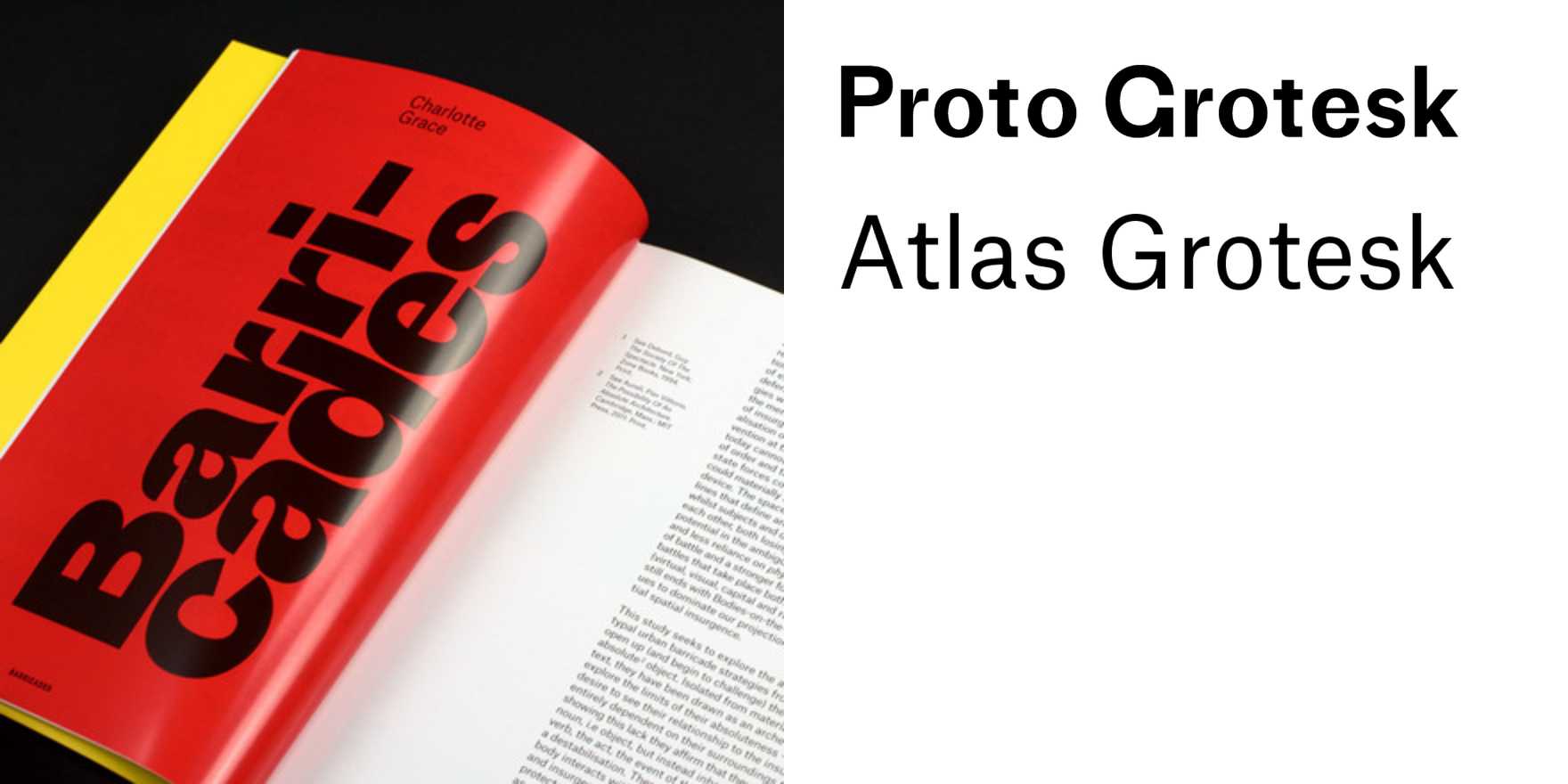 Horizonte #10: Widerstand/Resistance - Fonts In Use