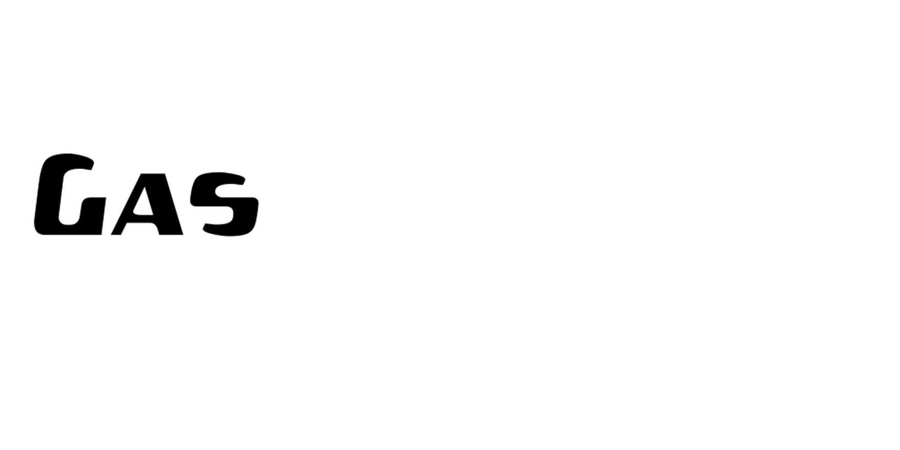 Gas in use - Fonts In Use