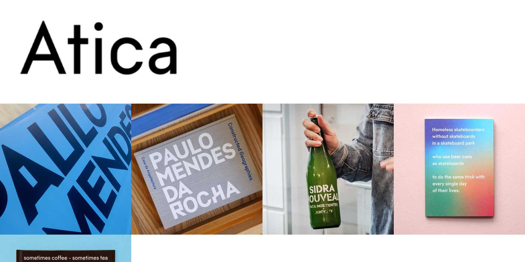 Atica in use - Fonts In Use