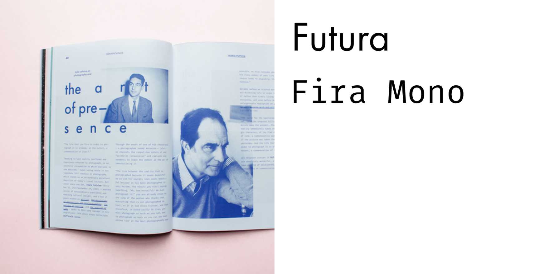 Format Wars magazine, issue 01 - Fonts In Use