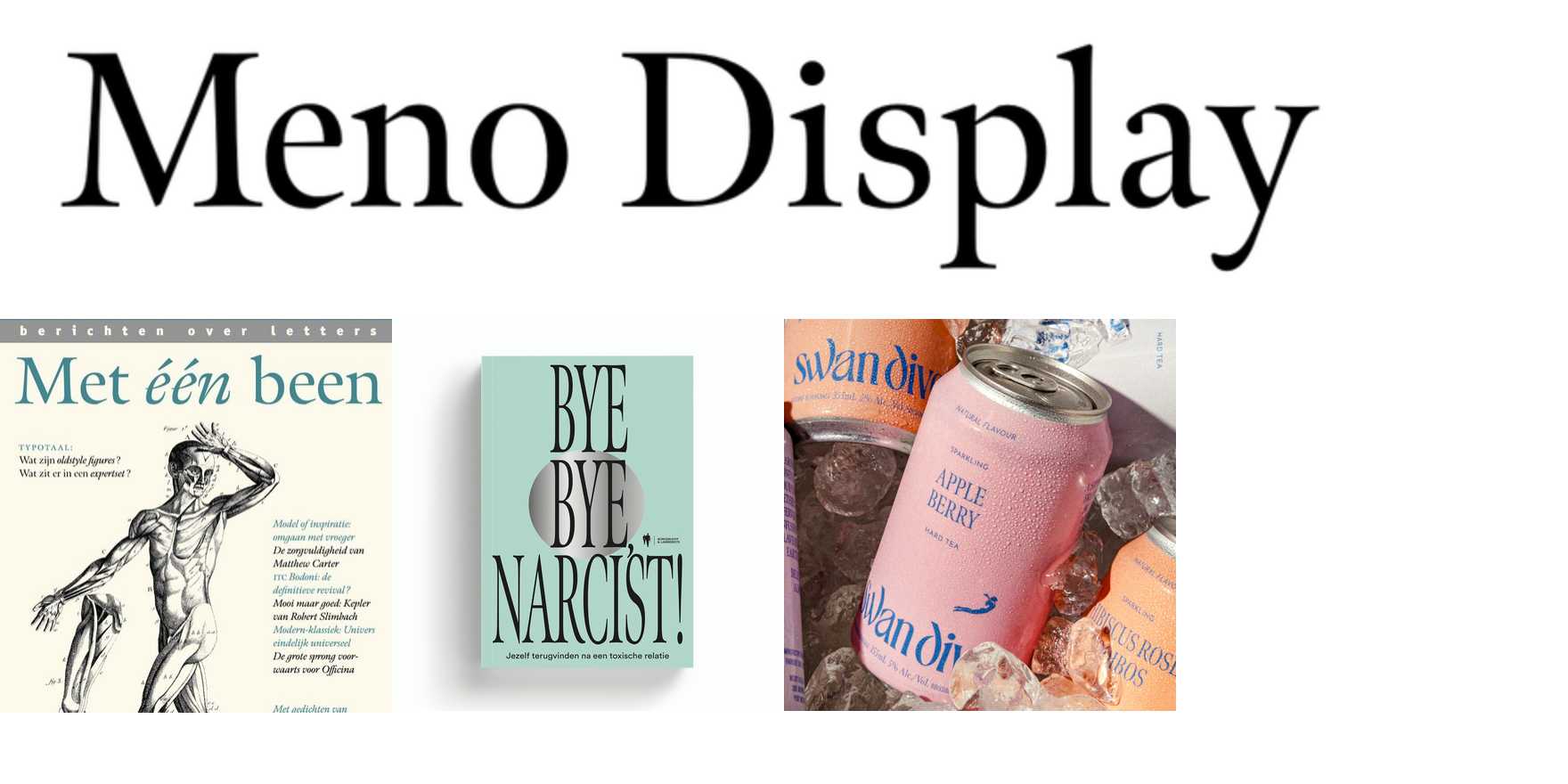 Meno Display in use - Fonts In Use