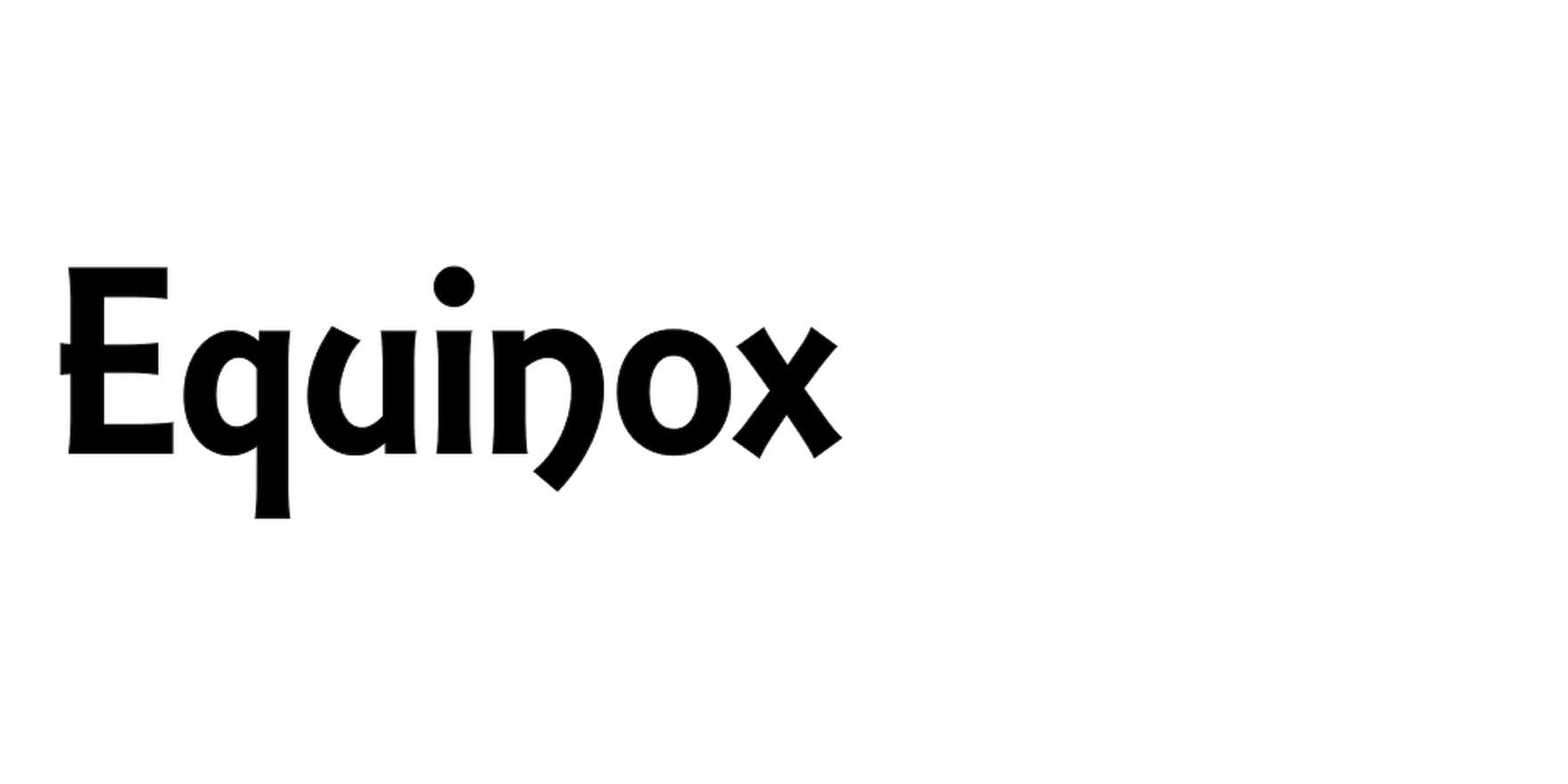 Equinox in use - Fonts In Use