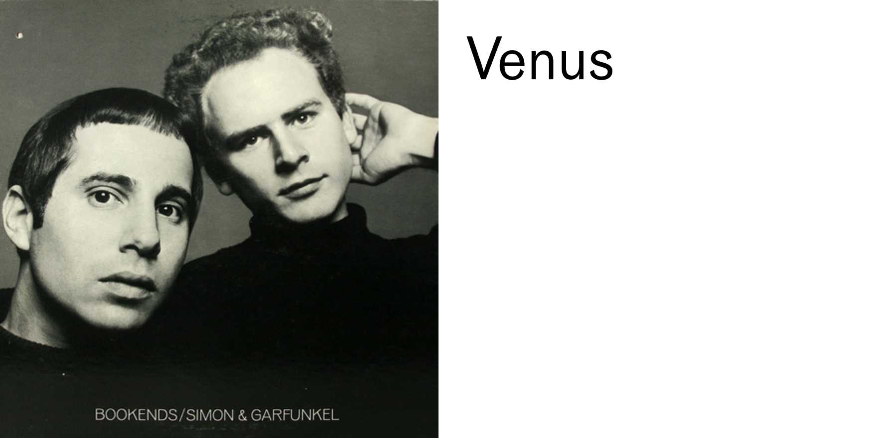 Simon & Garfunkel – Bookends album art - Fonts In Use