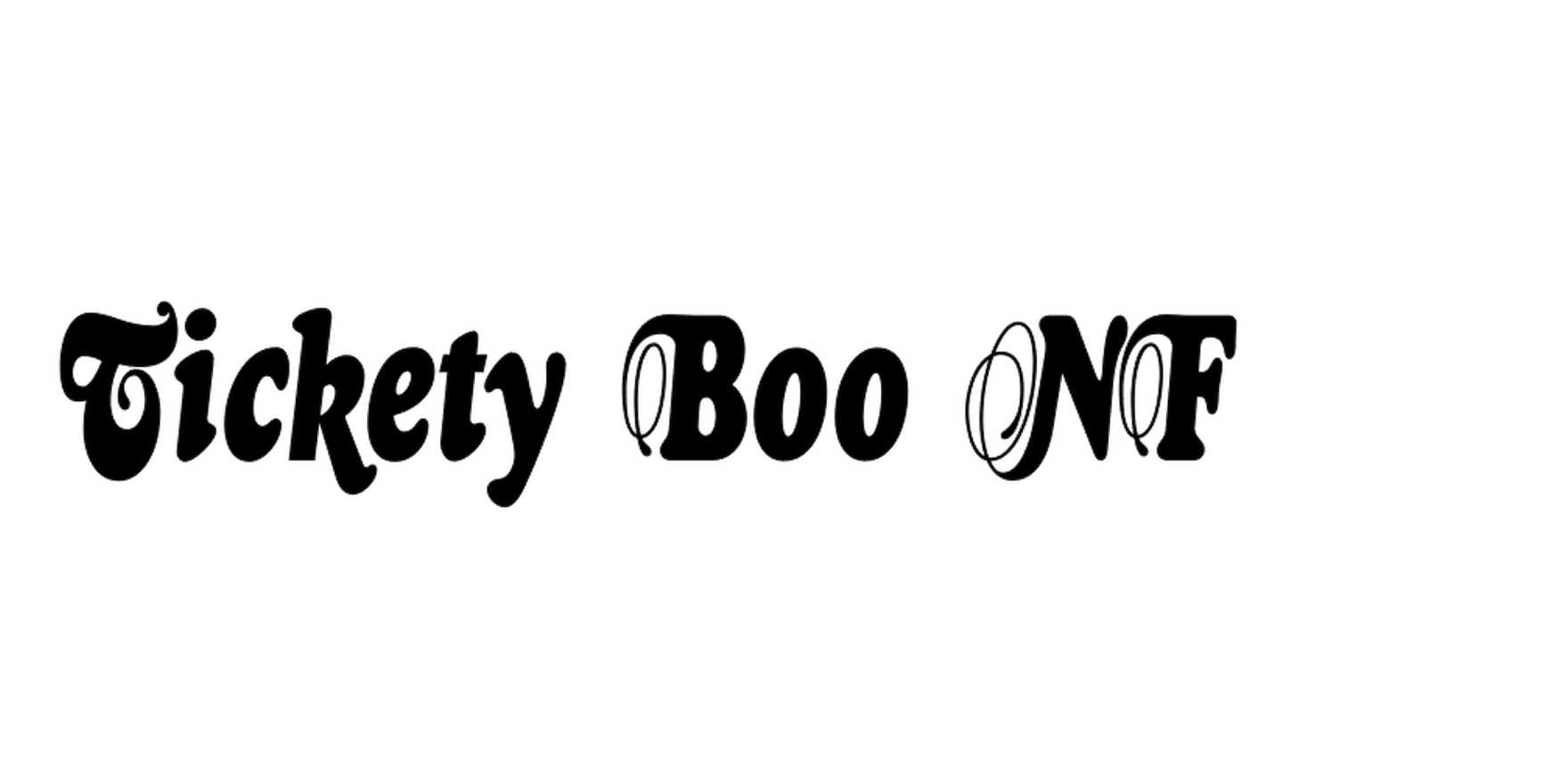 Tickety Boo NF in use - Fonts In Use