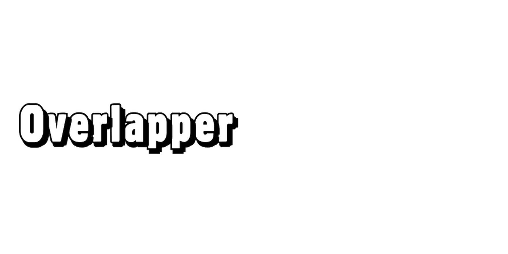 Overlapper in use - Fonts In Use