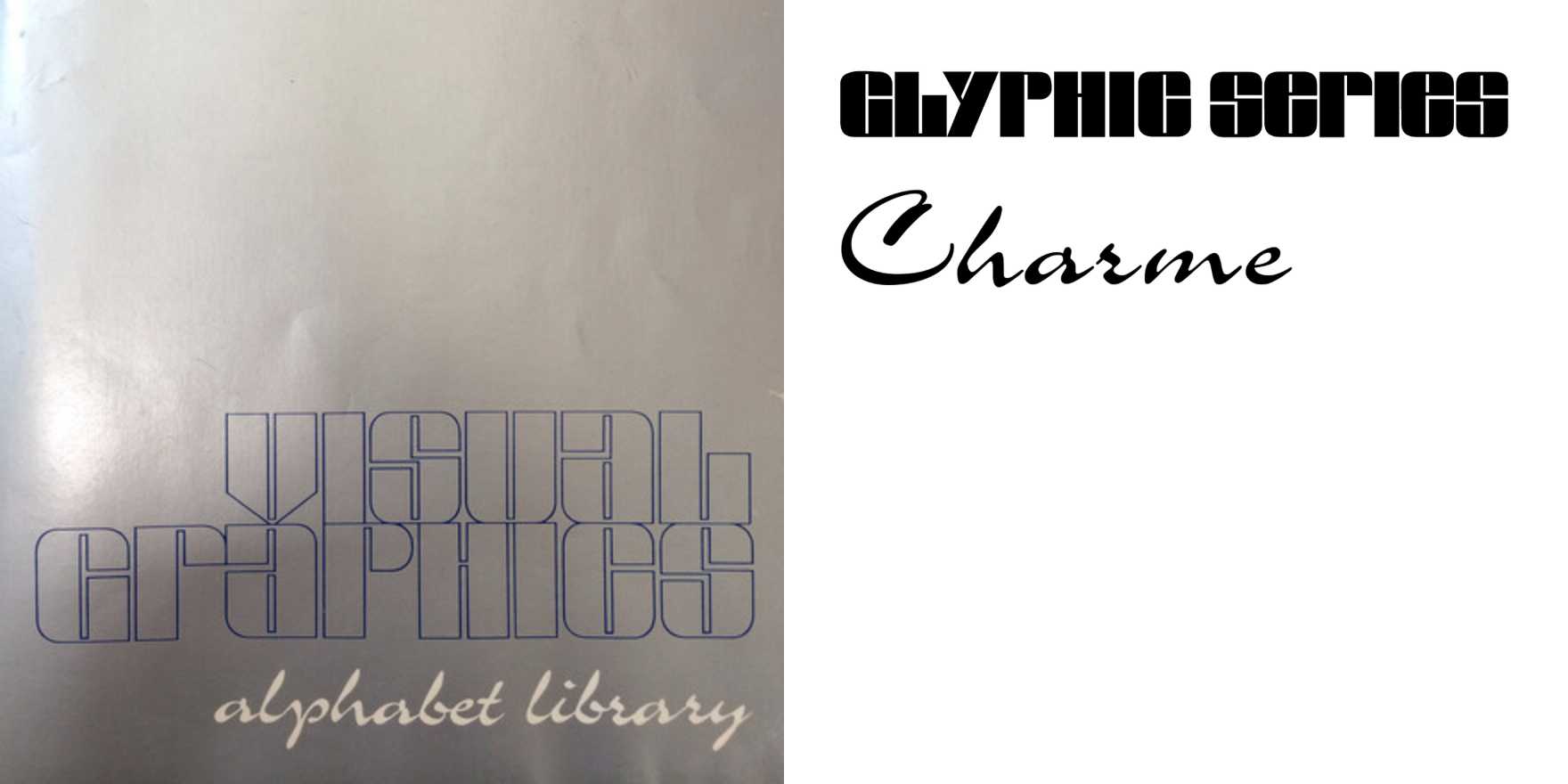 Visual Graphics Alphabet Library catalog (1985 edition) - Fonts In Use