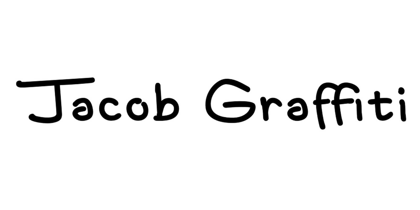 Jacob Graffiti in use - Fonts In Use