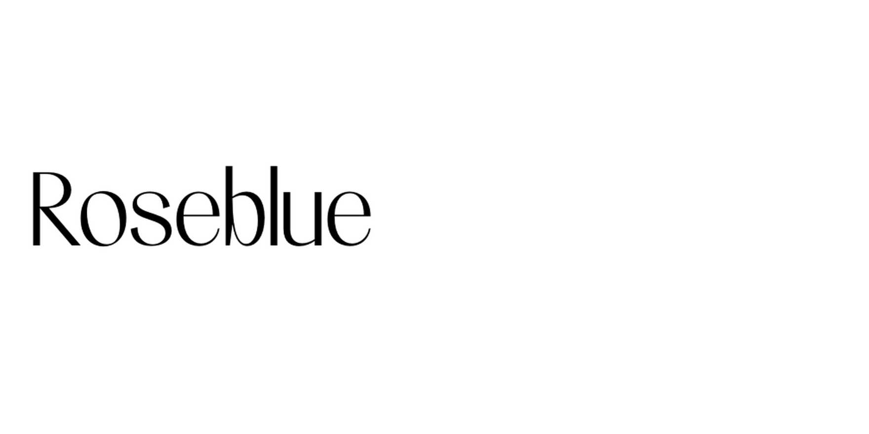Roseblue in use - Fonts In Use