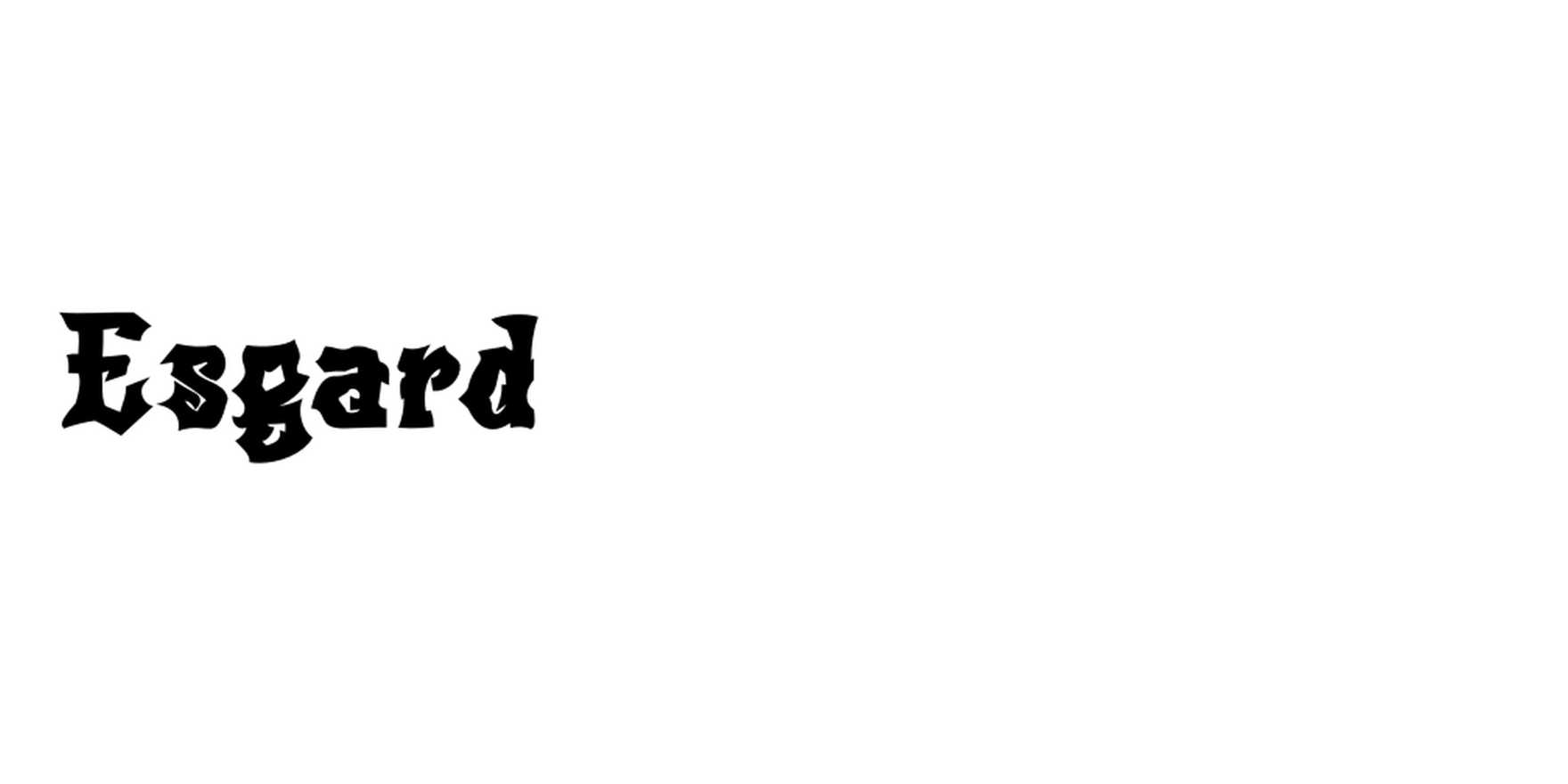 Esgard in use - Fonts In Use