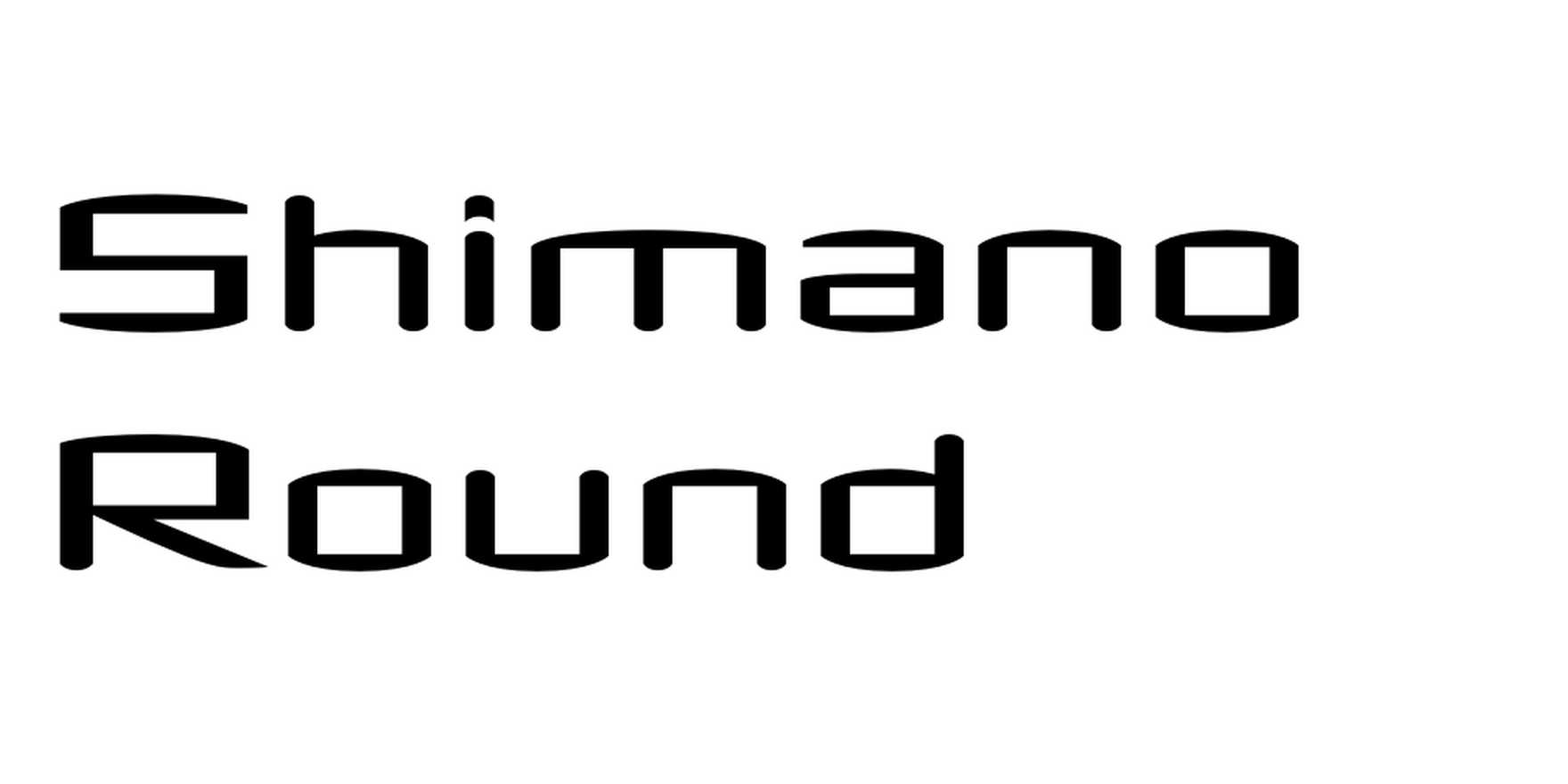 Shimano Round in use - Fonts In Use