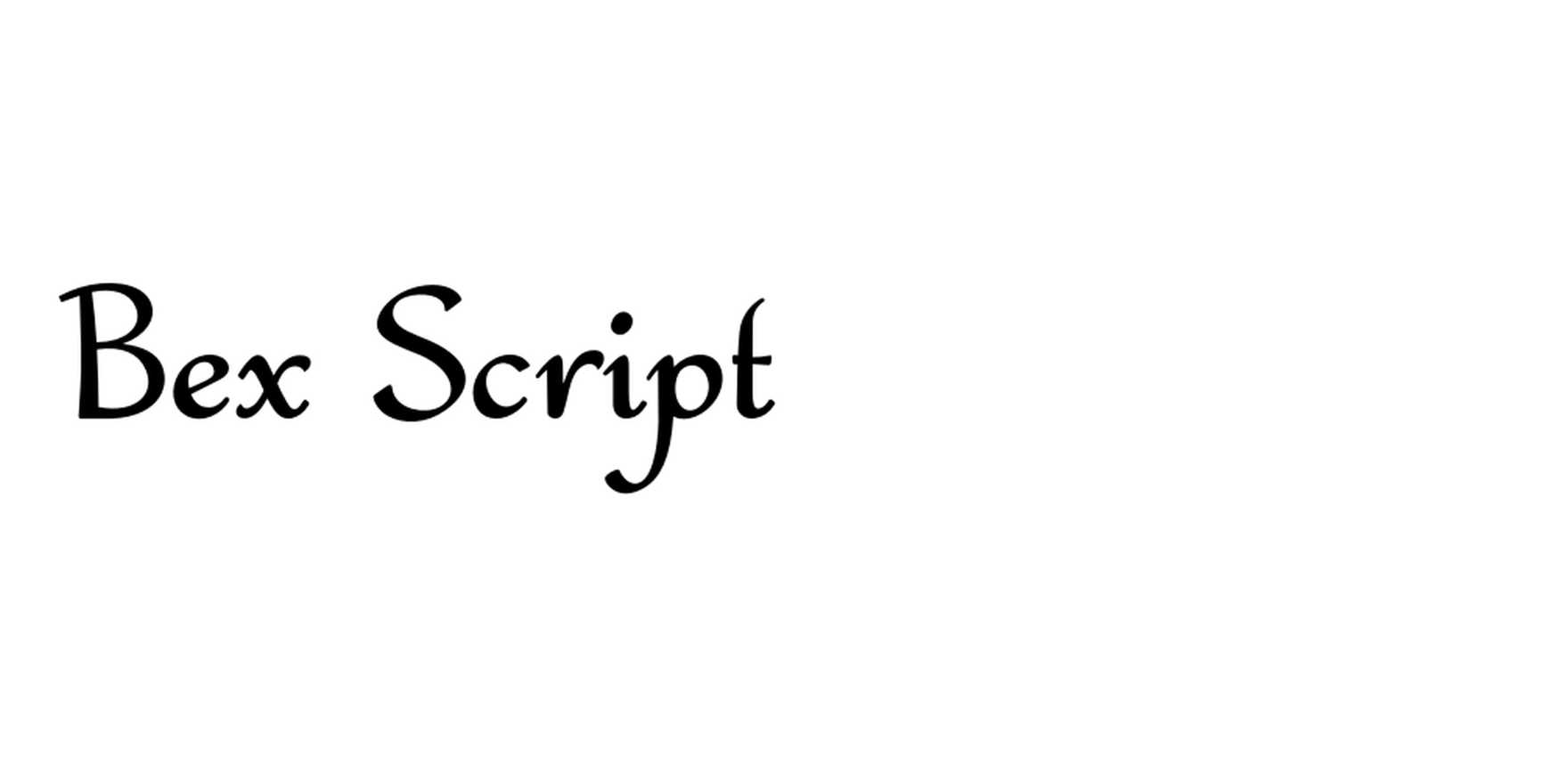 Bex Script in use - Fonts In Use