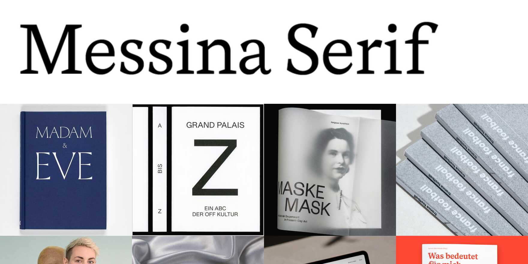 Messina Serif in use - Fonts In Use