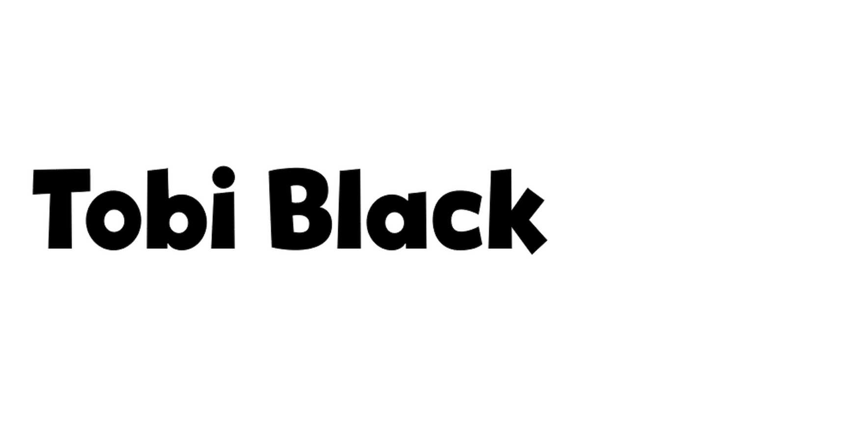 Tobi Black in use - Fonts In Use