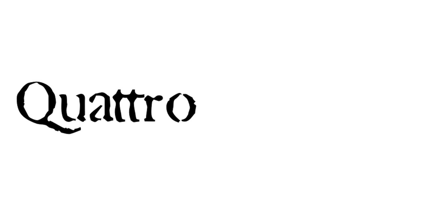 Quattro in use - Fonts In Use