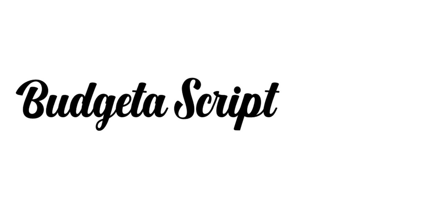 Budgeta Script in use - Fonts In Use