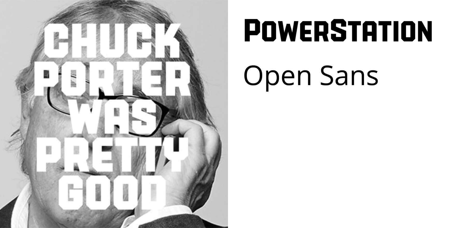 Chuck Porter Was Pretty Good - Fonts In Use