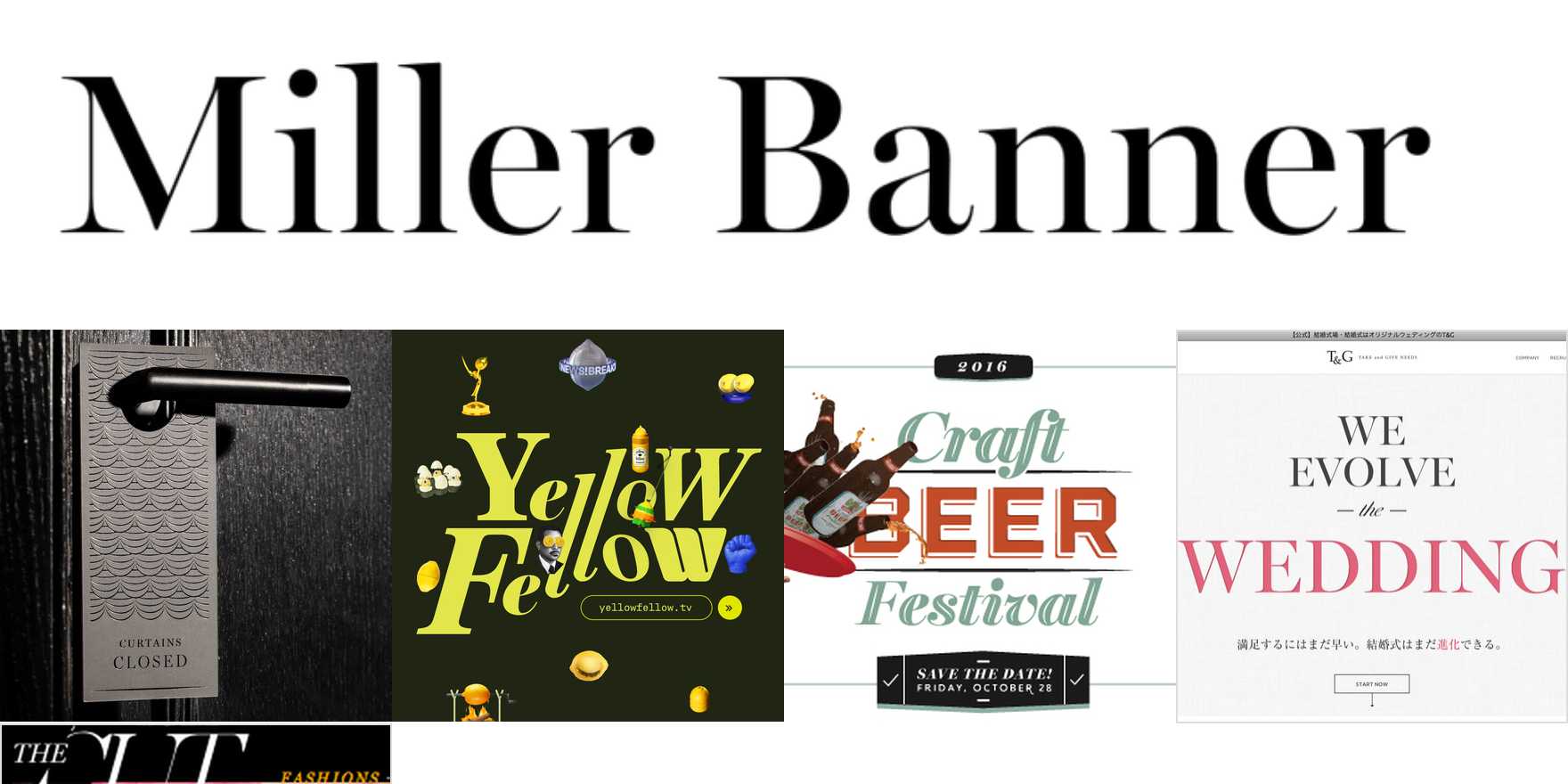 Miller Banner in use - Fonts In Use