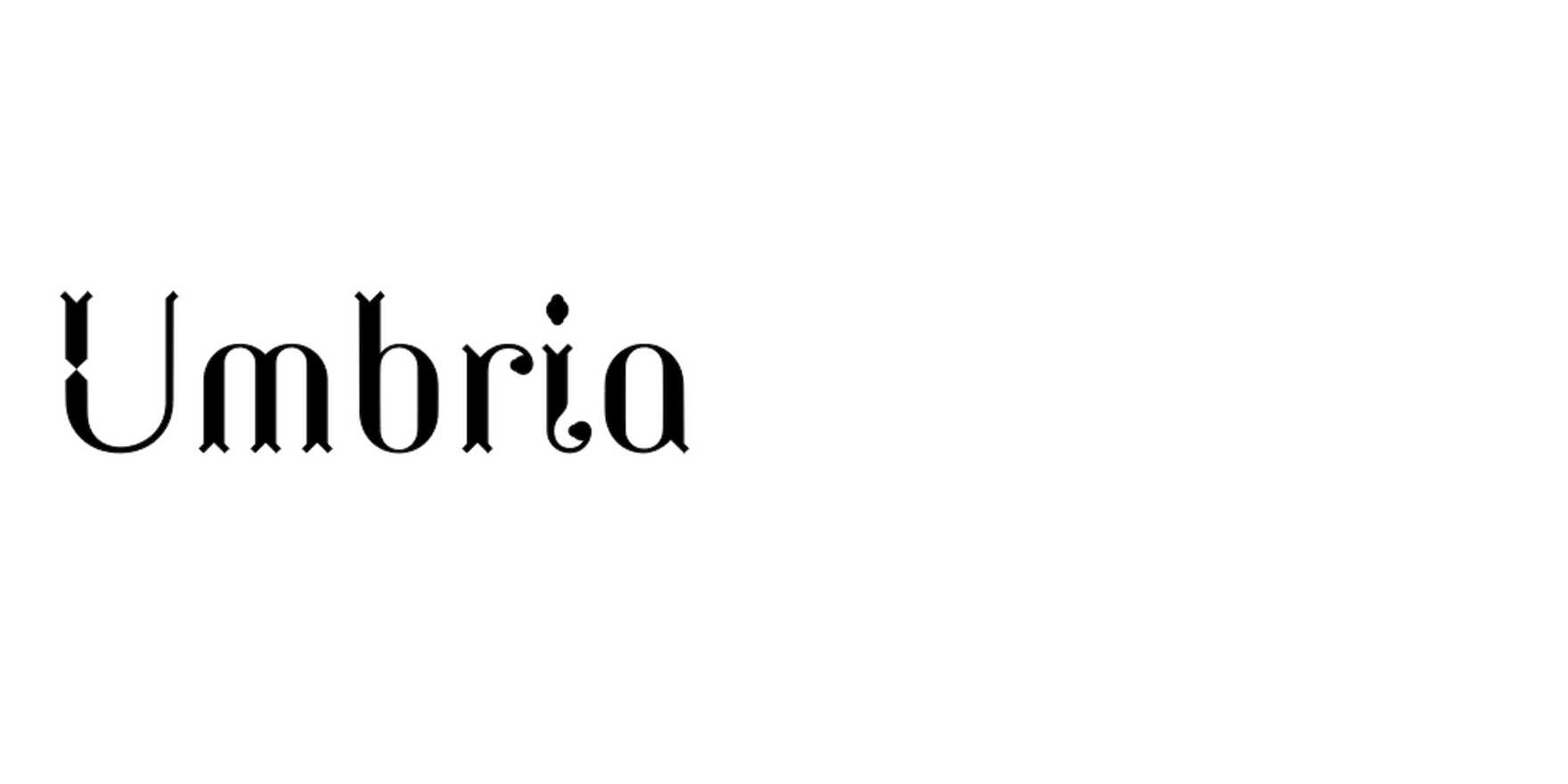 Umbria in use - Fonts In Use