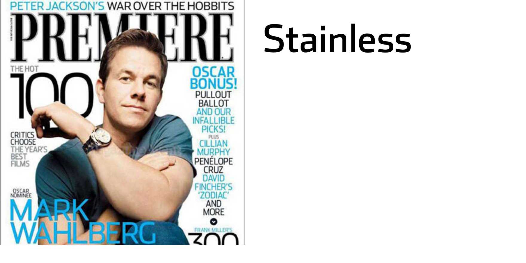 Premiere magazine - Fonts In Use