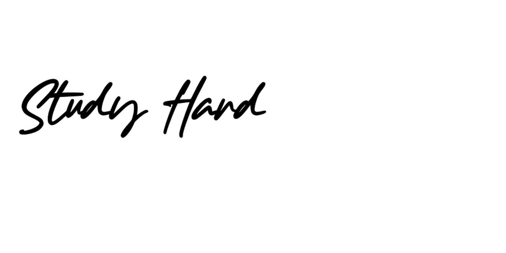 Study Hard in use - Fonts In Use