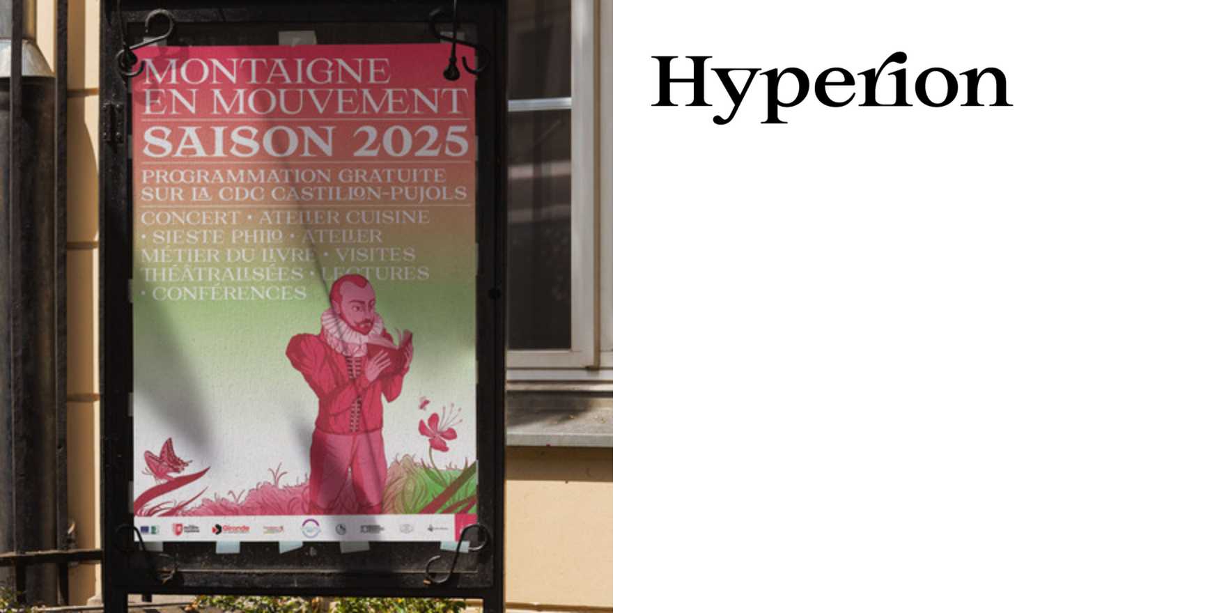 Montaigne en Mouvement saison 2025 - Fonts In Use