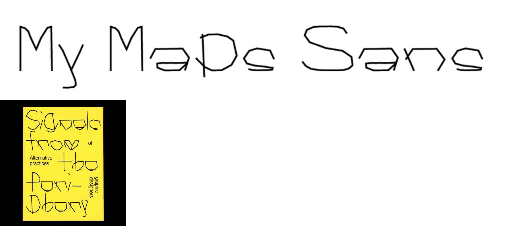 My Maps Sans in use - Fonts In Use