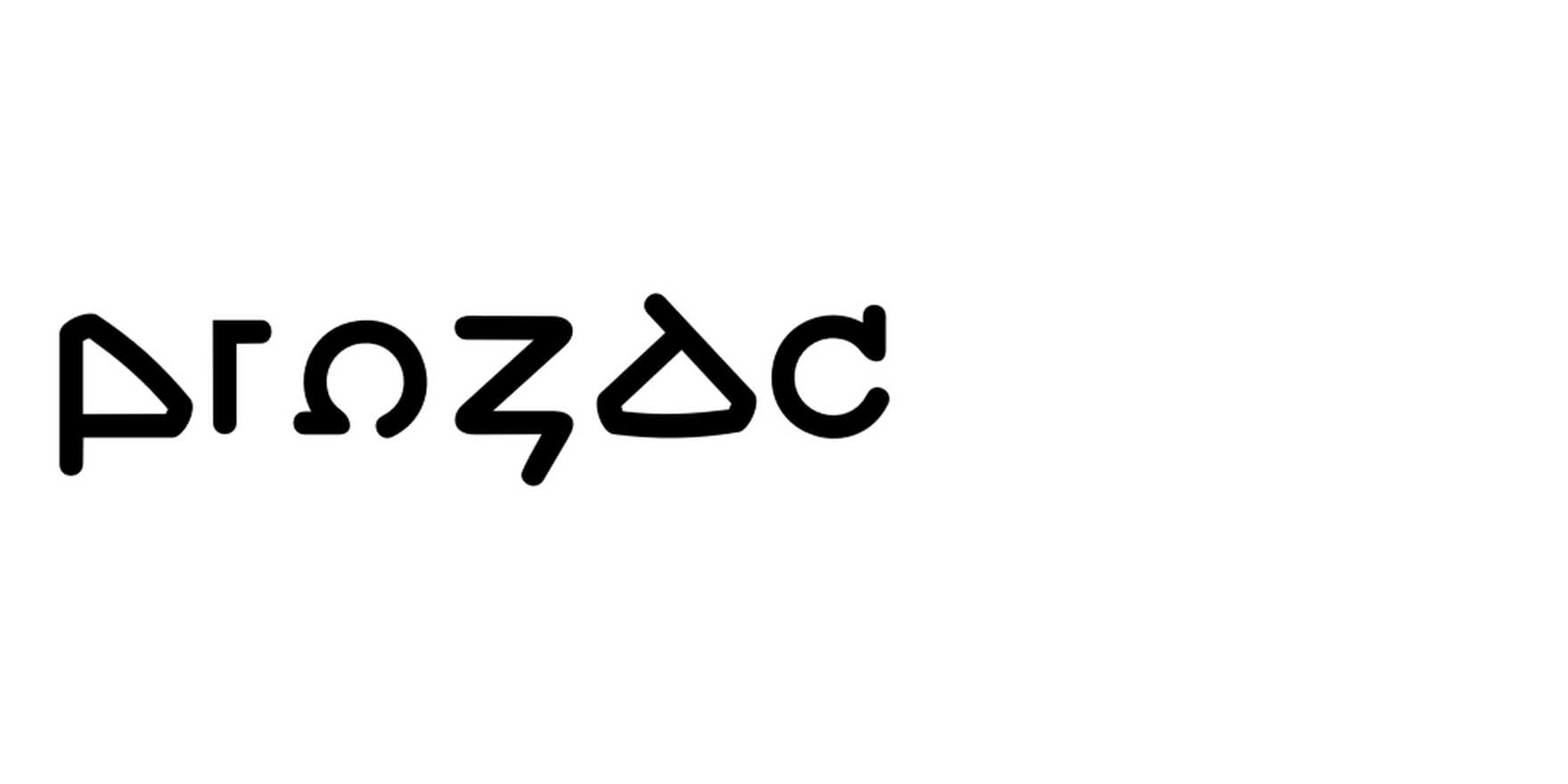 Prozac in use - Fonts In Use