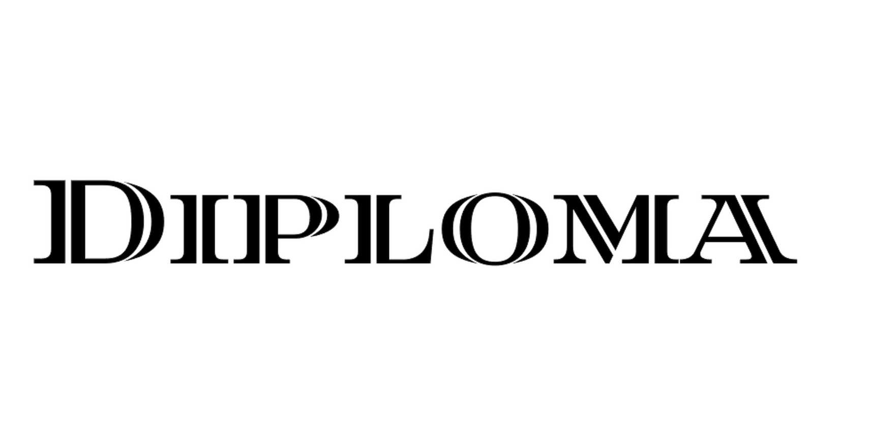 Diploma in use - Fonts In Use