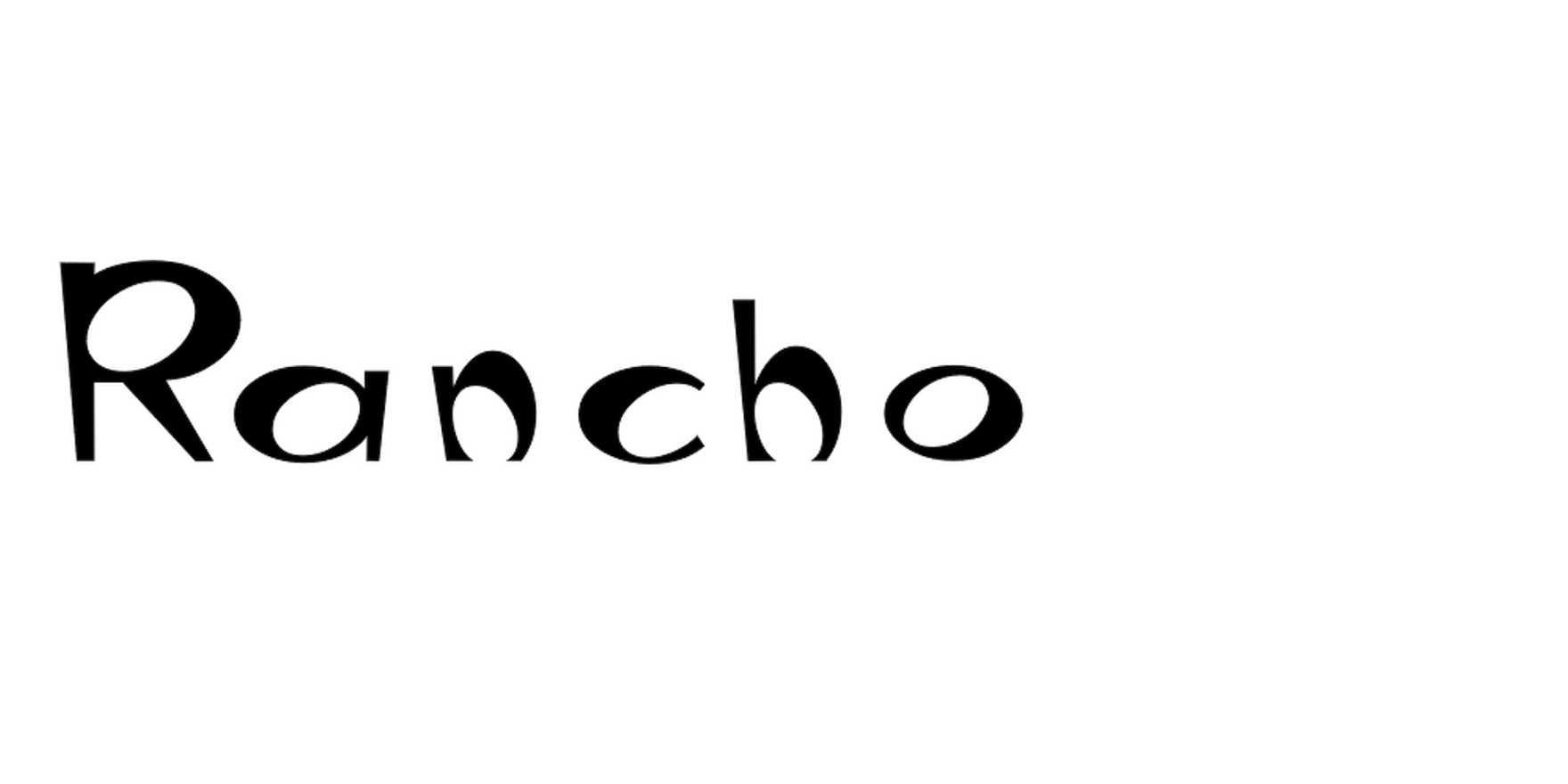 Rancho in use - Fonts In Use