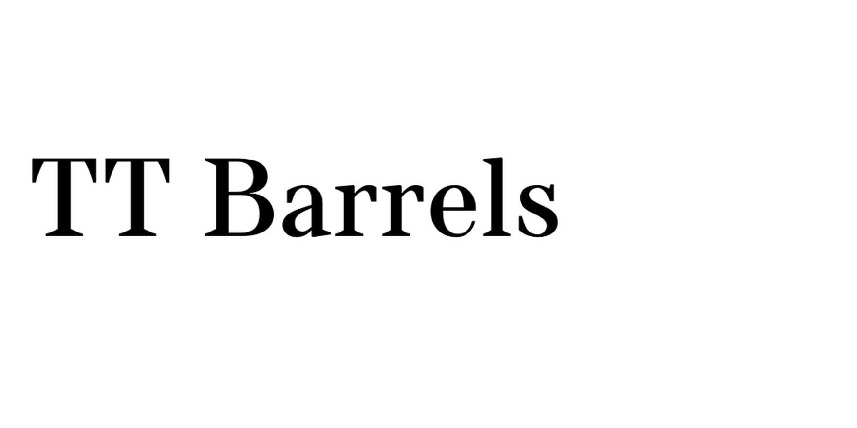 TT Barrels in use - Fonts In Use