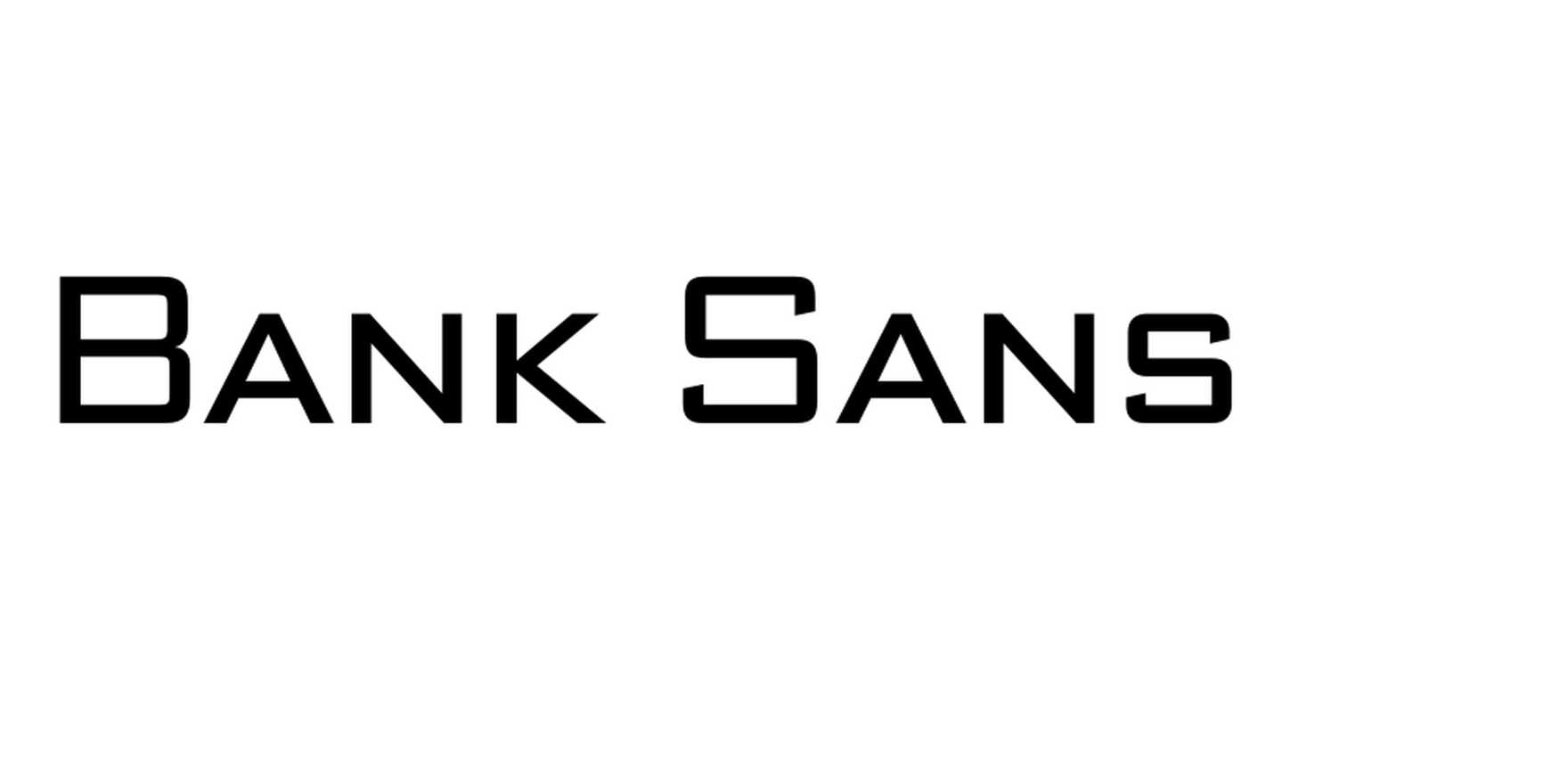 Bank Sans in use - Fonts In Use