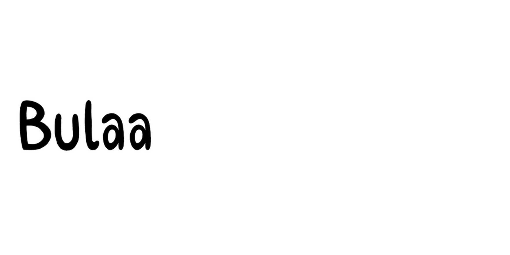 Bulaa in use - Fonts In Use
