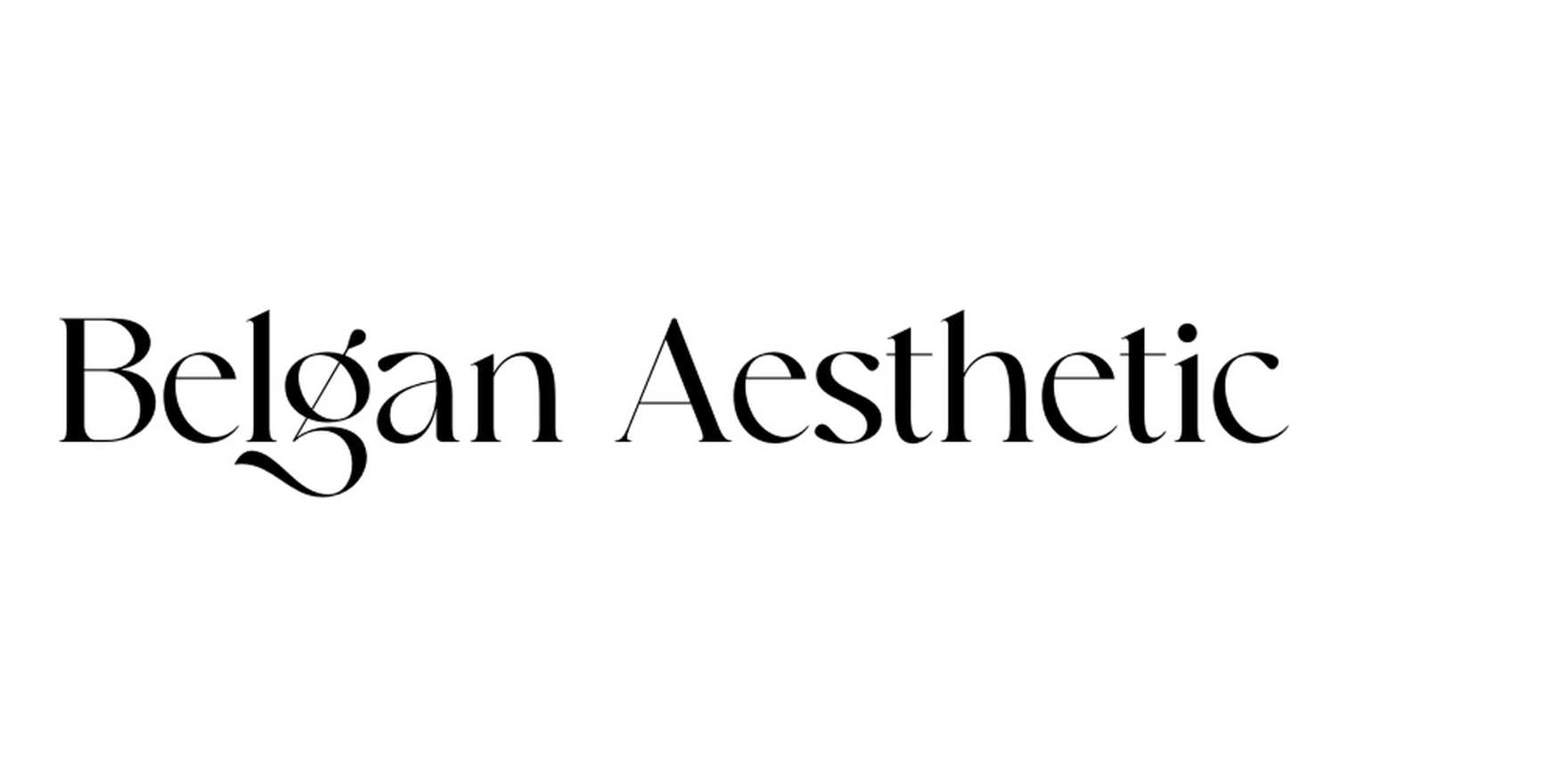 Belgan Aesthetic in use - Fonts In Use