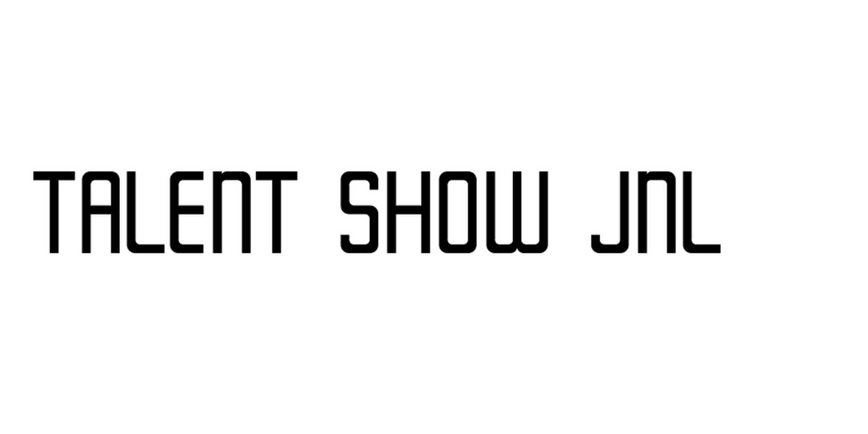 Talent Show JNL in use - Fonts In Use