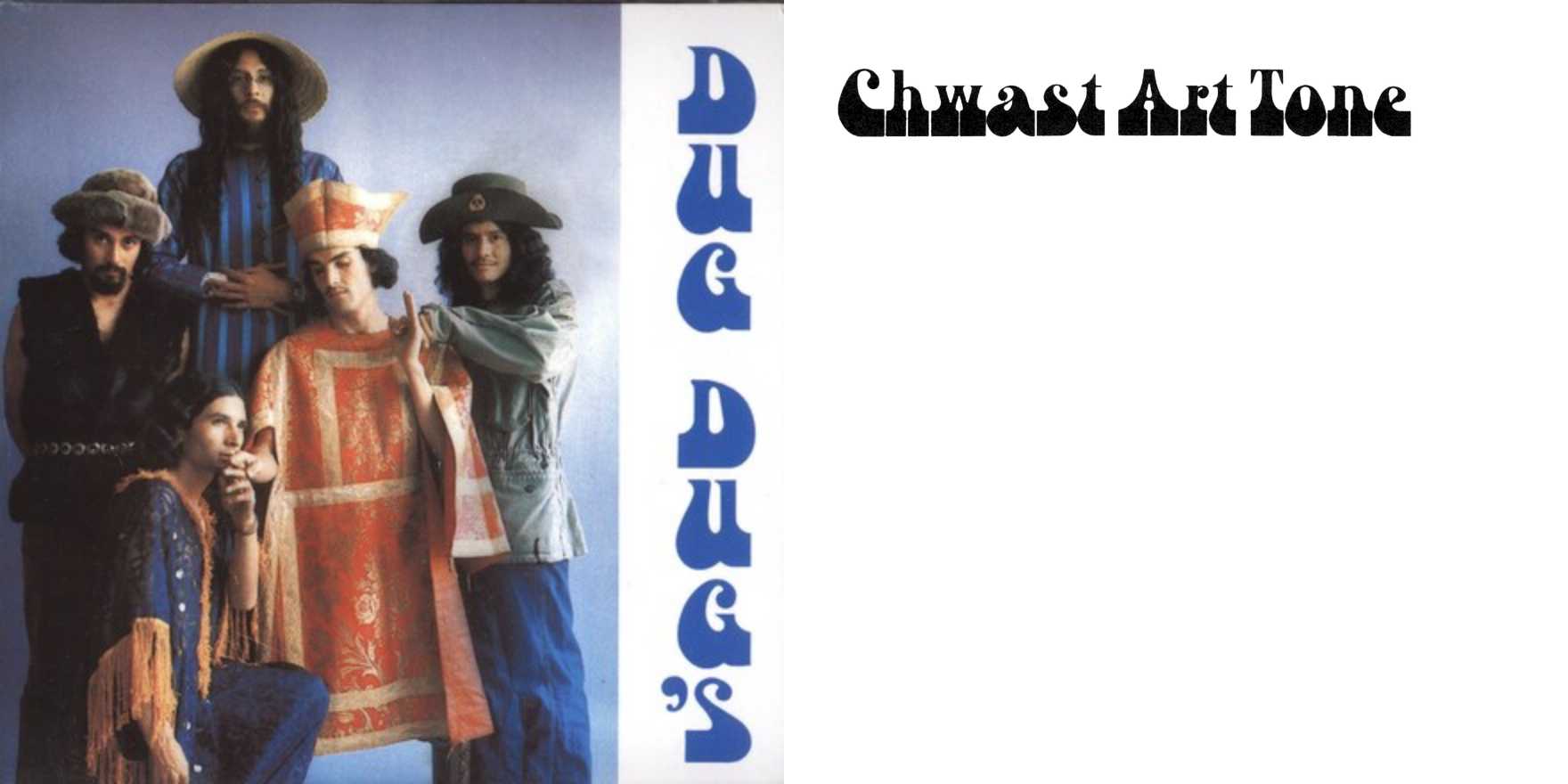 Dug Dug’s – Dug Dug’s album art - Fonts In Use