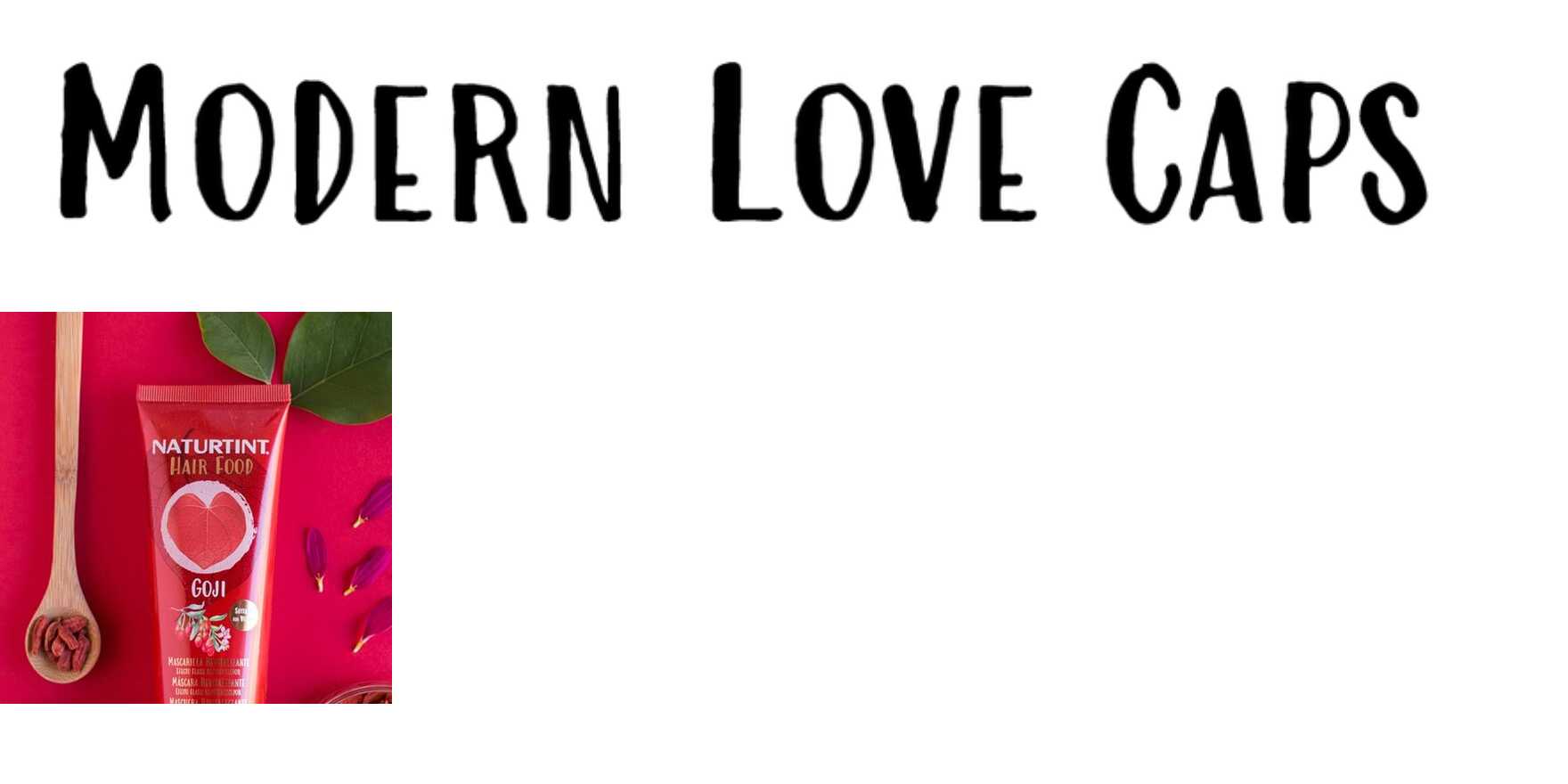 Moden Love Caps in use - Fonts In Use