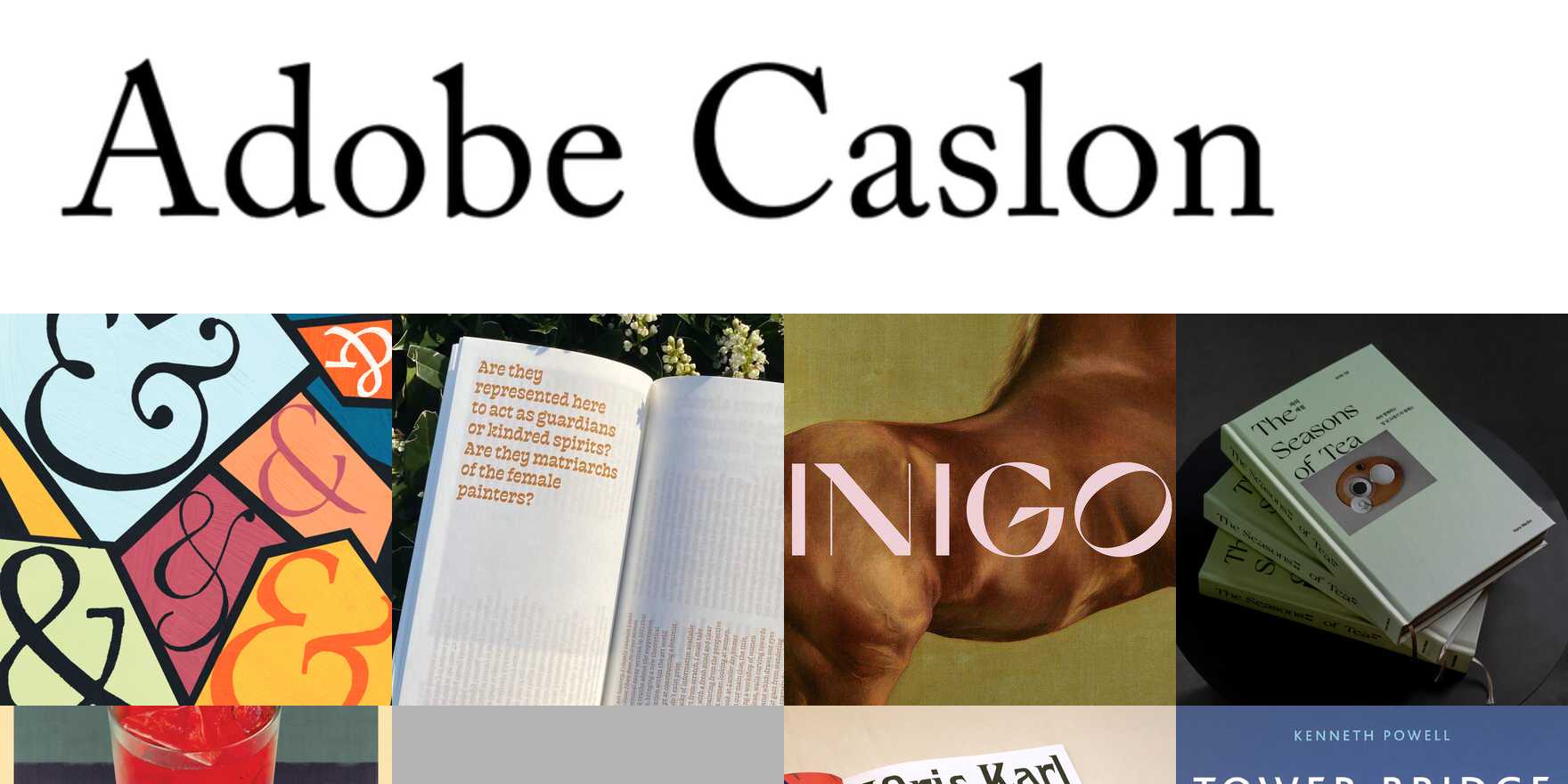 adobe caslon font