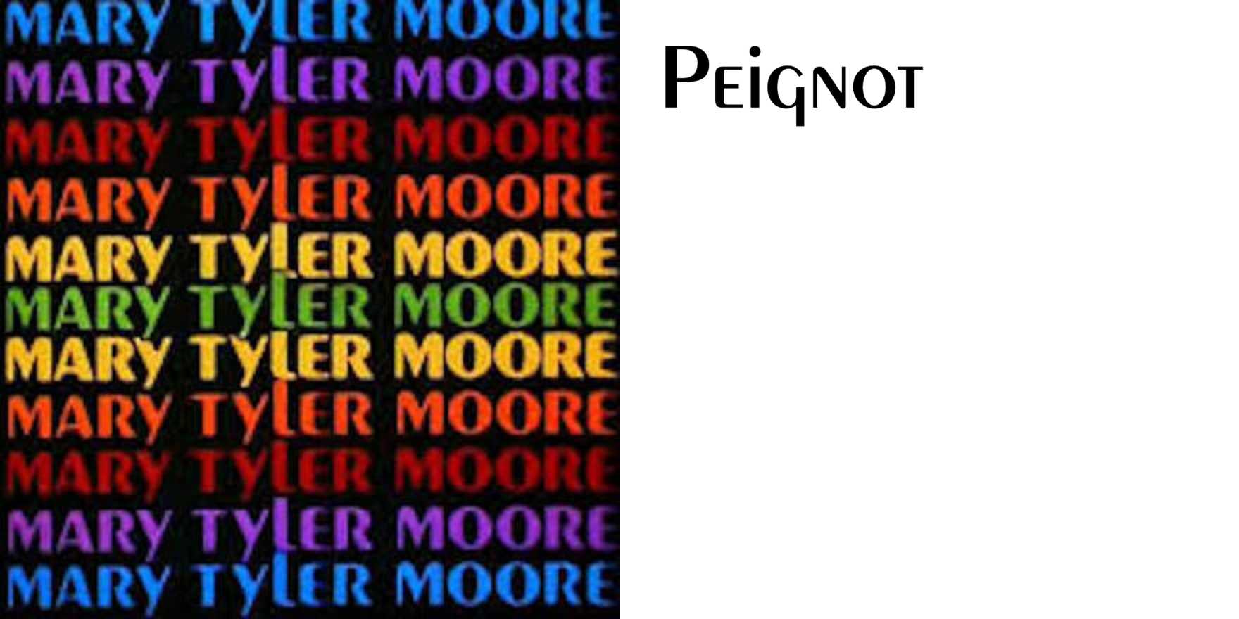 The Mary Tyler Moore Show titles - Fonts In Use