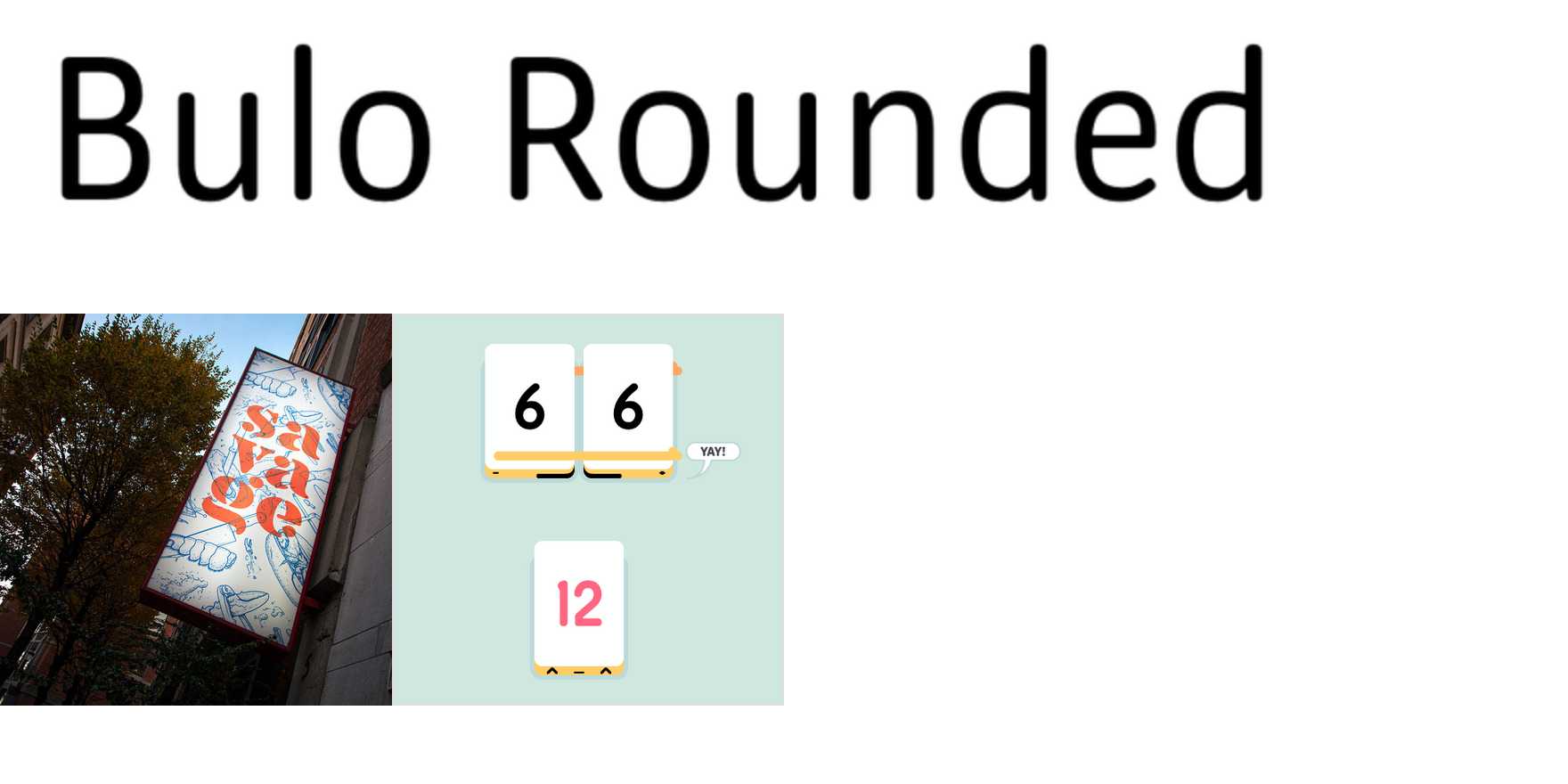 Bulo Rounded in use - Fonts In Use