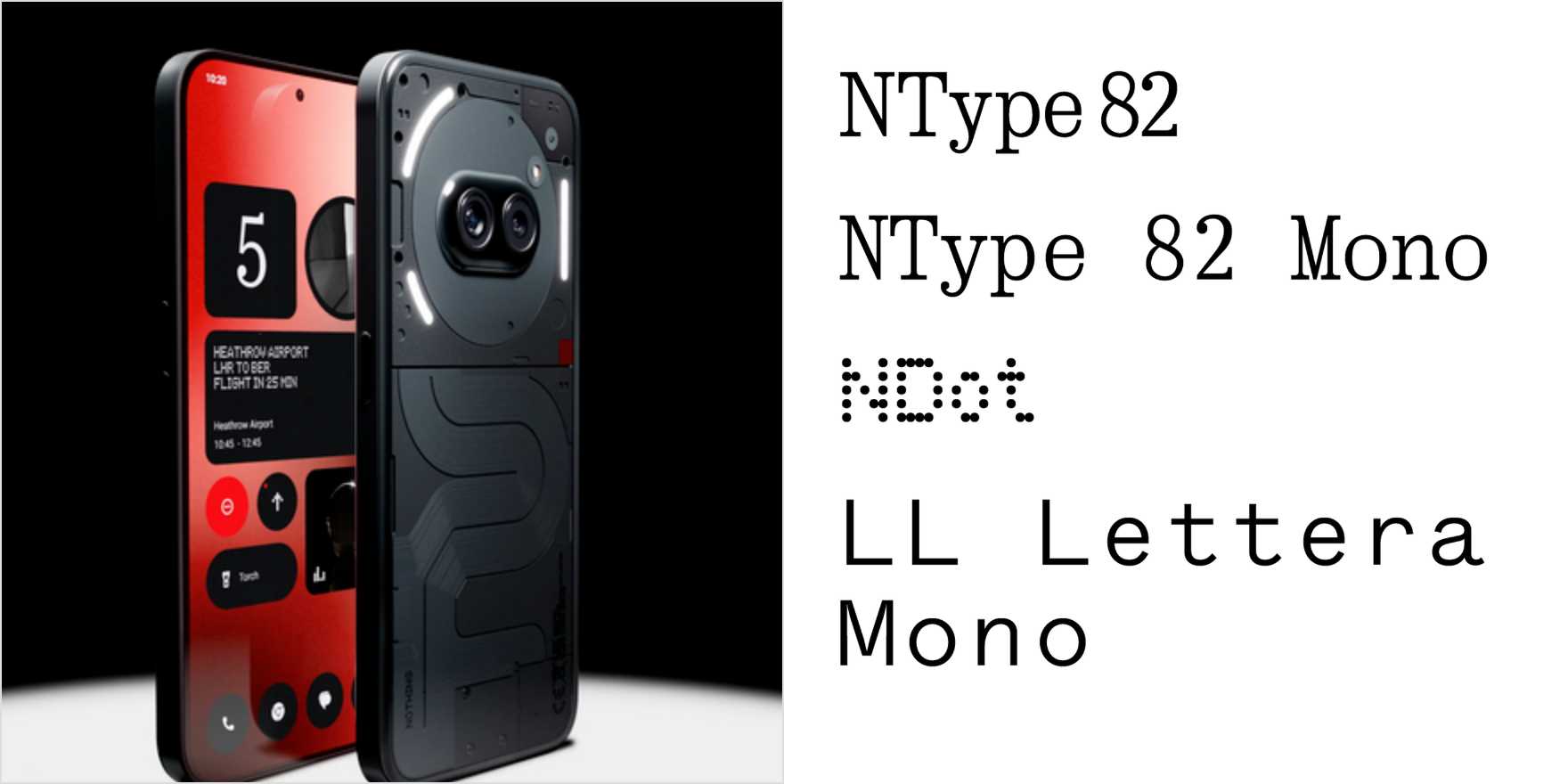 Nothing® Phone - Fonts In Use